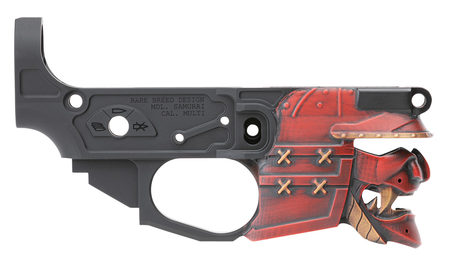 Spikes Rare Breed Samurai AR-15 Stripped Lower Receiver - Multi-Caliber ...
