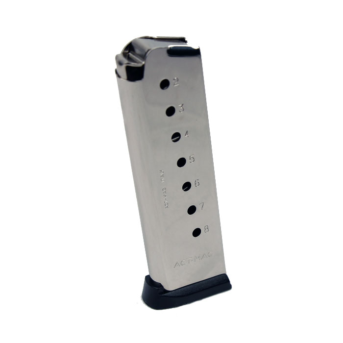 ACT-MAG .45ACP 8RD Nickel - Top gun Supply