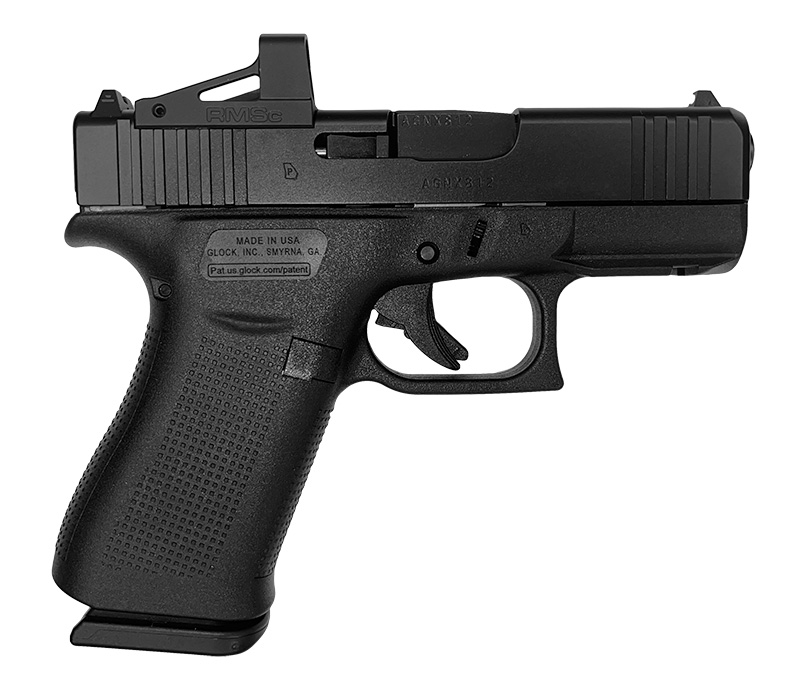 Glock 43X Shield Optic 9mm - Black - Top Gun Supply