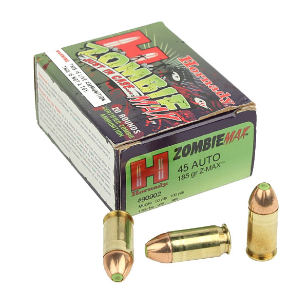 Hornady .45ACP 185 GR. ZMAX - 20RD - Top Gun Supply