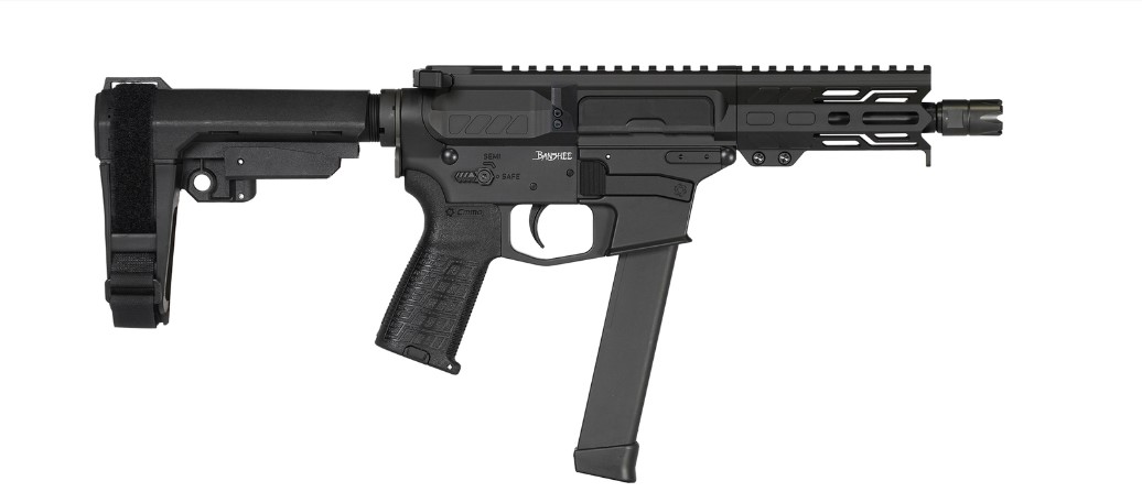 CMMG Banshee MkG 9mm Pistol, Armor Black - Top Gun Supply