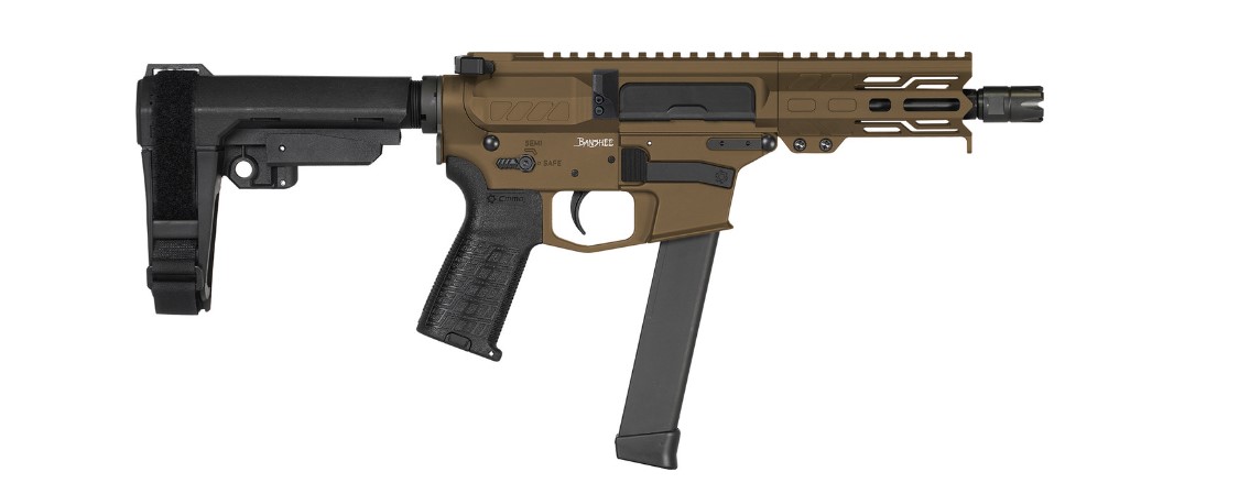 CMMG Banshee MkG 9mm Pistol, Midnight Bronze - Top Gun Supply