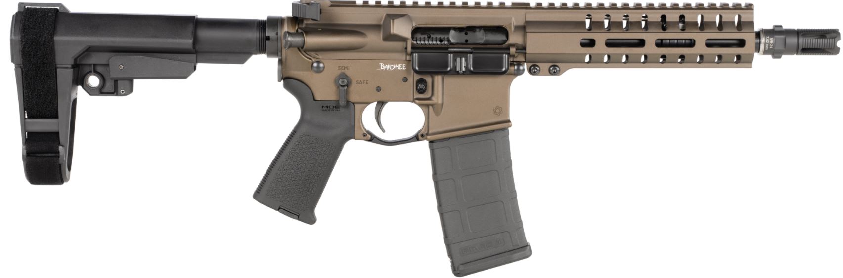 CMMG Banshee 300 300BLK Pistol, Midnight Bronze - Top Gun Supply