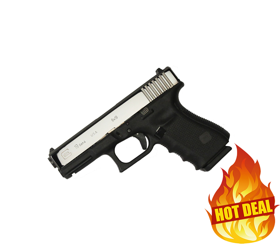 Glock 19 9mm - BLACK - Top Gun Supply