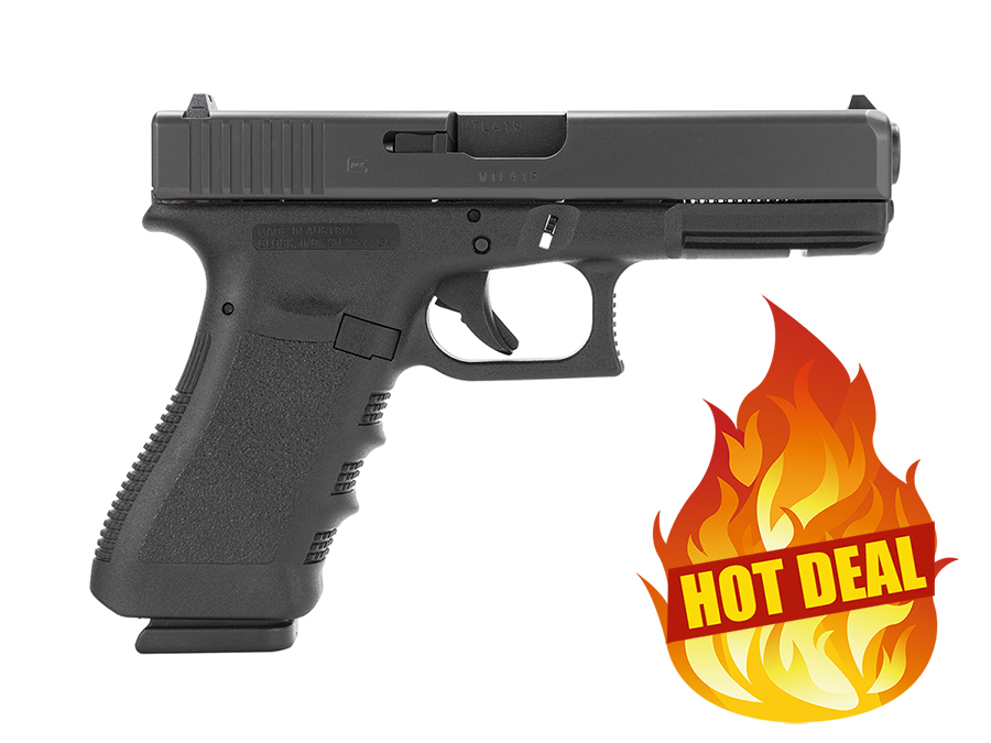 Glock 37 .45GAP, Standard Sights - BLACK - Top Gun Supply