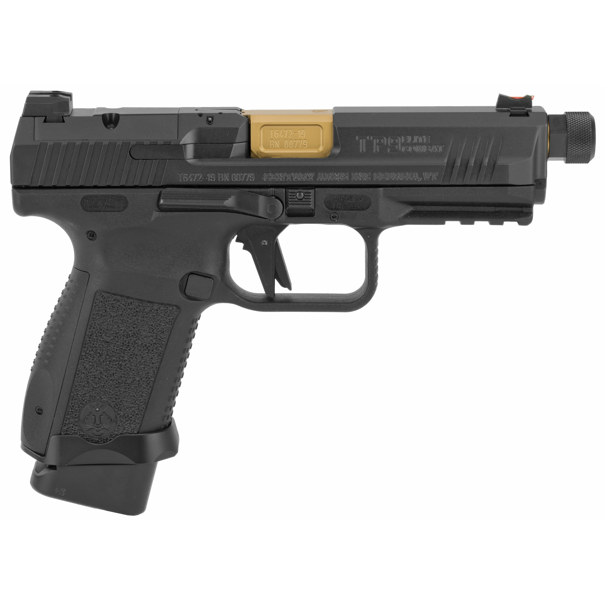 Canik TP9 Elite Combat Executive - Black - 9mm - Top Gun Supply