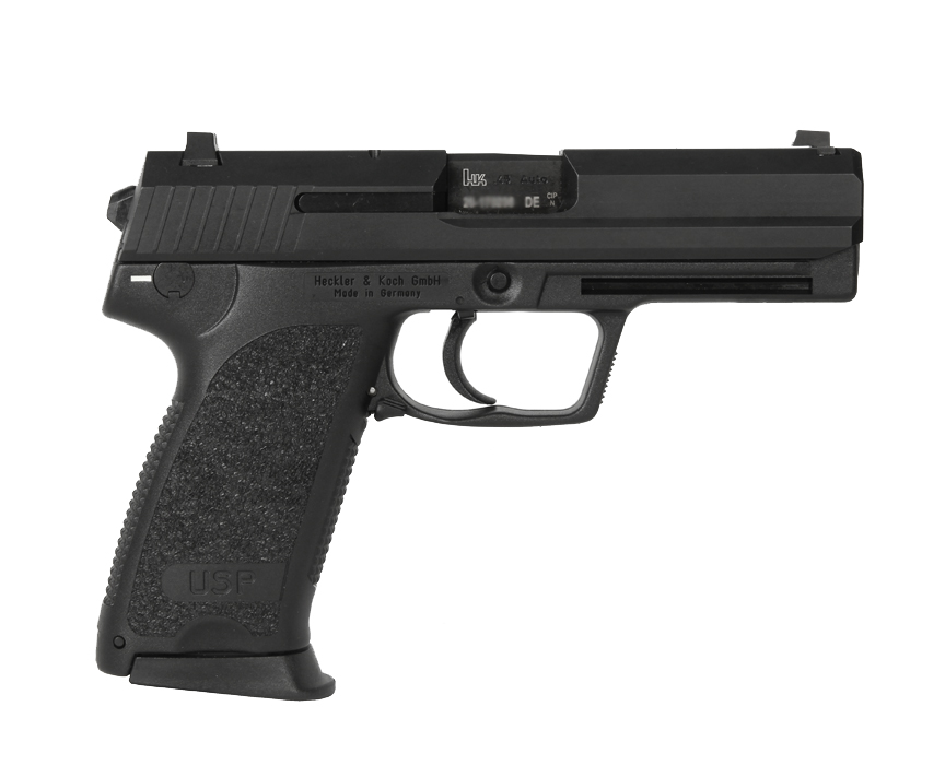 H&K USP 45, DA Standard sights - Top Gun Supply