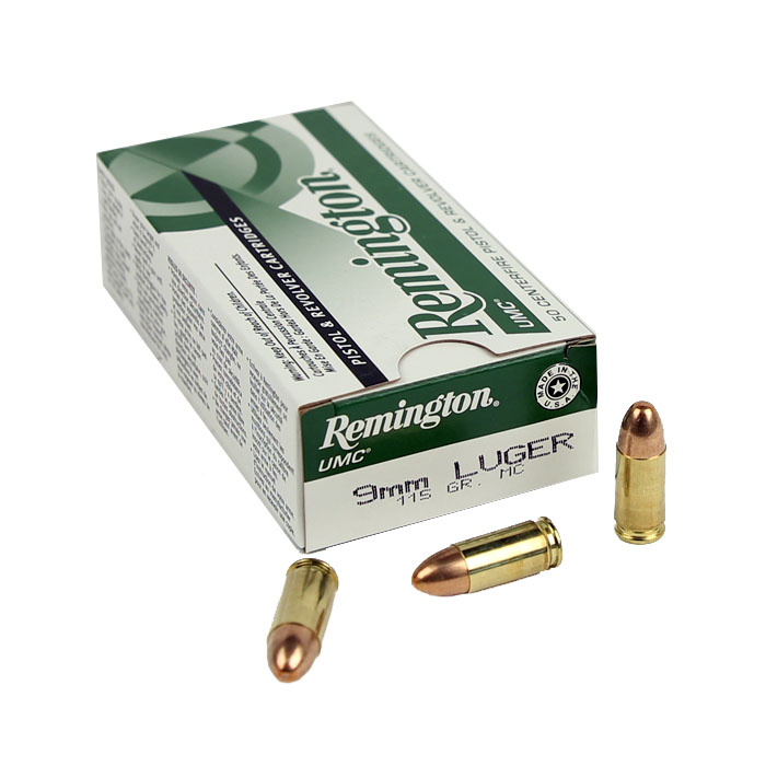 Remington UMC 9mm Luger 115 GR. FMJ - 50RD - Top Gun Supply