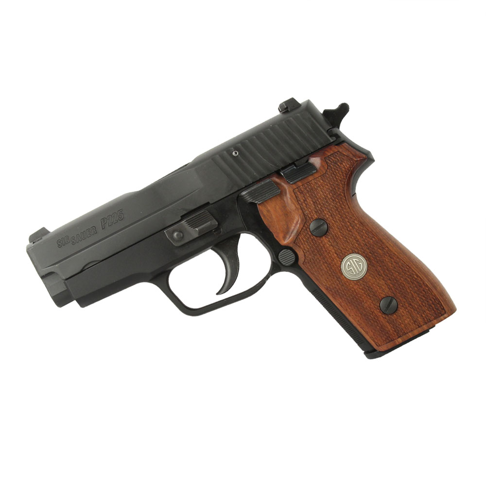 Sig Sauer CPO P225, 9mm - Wood Grips - Top Gun Supply