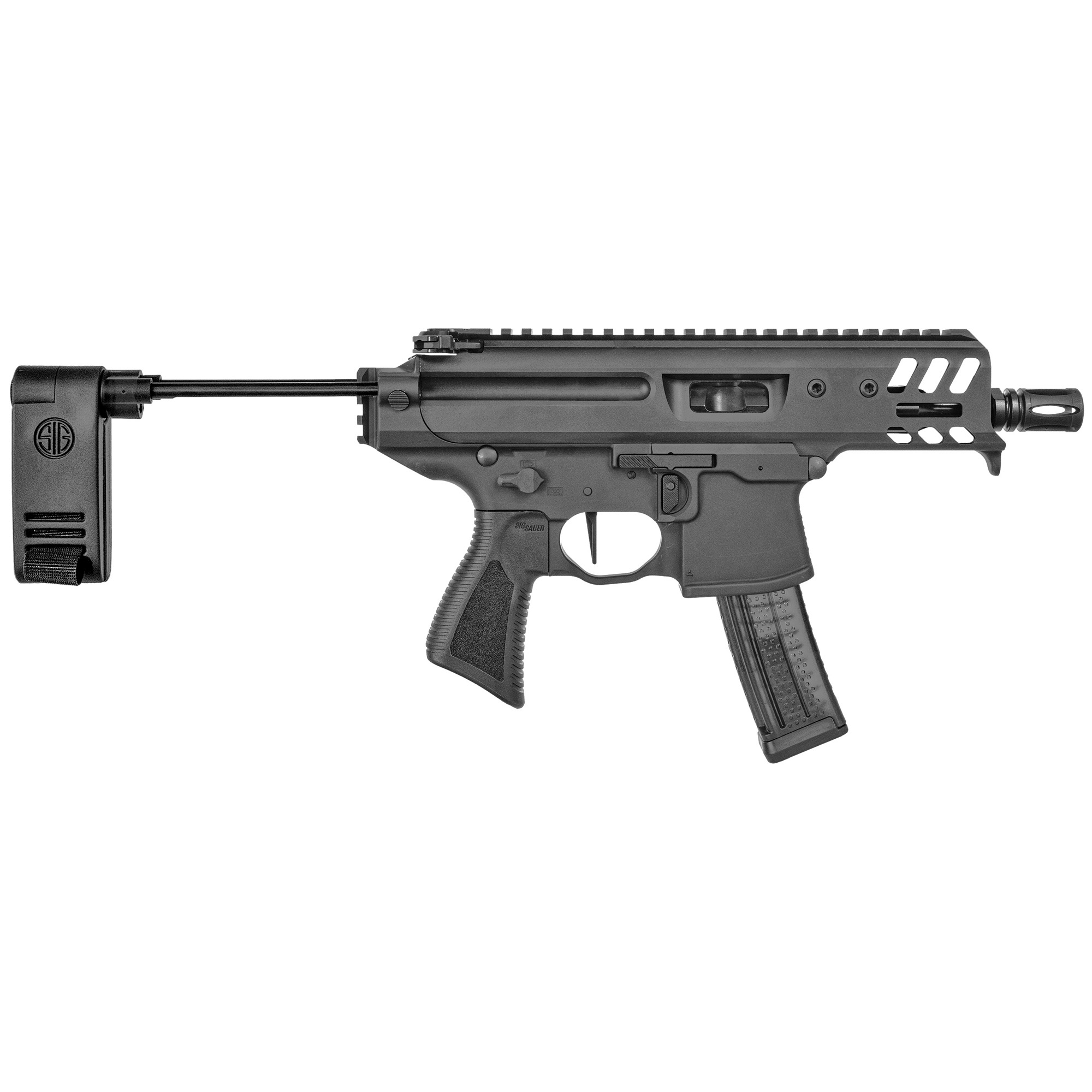 Sig Sauer MPX Copperhead W/Pistol Brace, 9mm, Black - Top Gun Supply