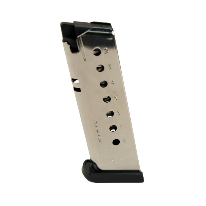 ACT-MAG/NOVAK Sig P220 .45 ACP 8rd magazine - NICKEL - Top Gun Supply