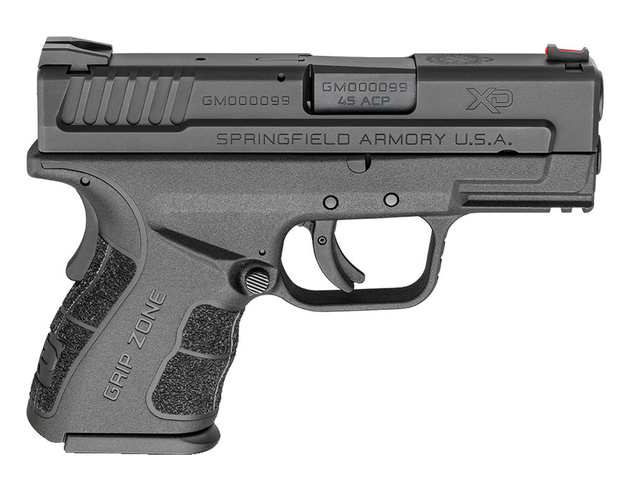 Springfield Armory XD-MOD 2, .45ACP, 3" - BLACK - Top Gun Supply