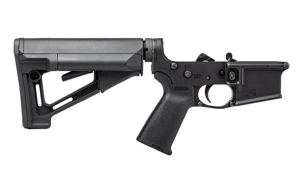 Aero Precision Gen 2 Complete Lower Receiver w/ Magpul MOE & STR - BLK ...