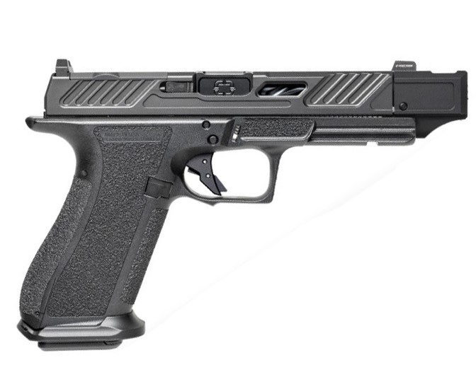 Shadow Systems DR920P Elite Slide, Black Spiral Compensated Barrel, 9mm ...