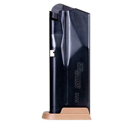 Sig Sauer P365 9mm 10RD Magazine - Flat Base - Coyote - Top Gun Supply