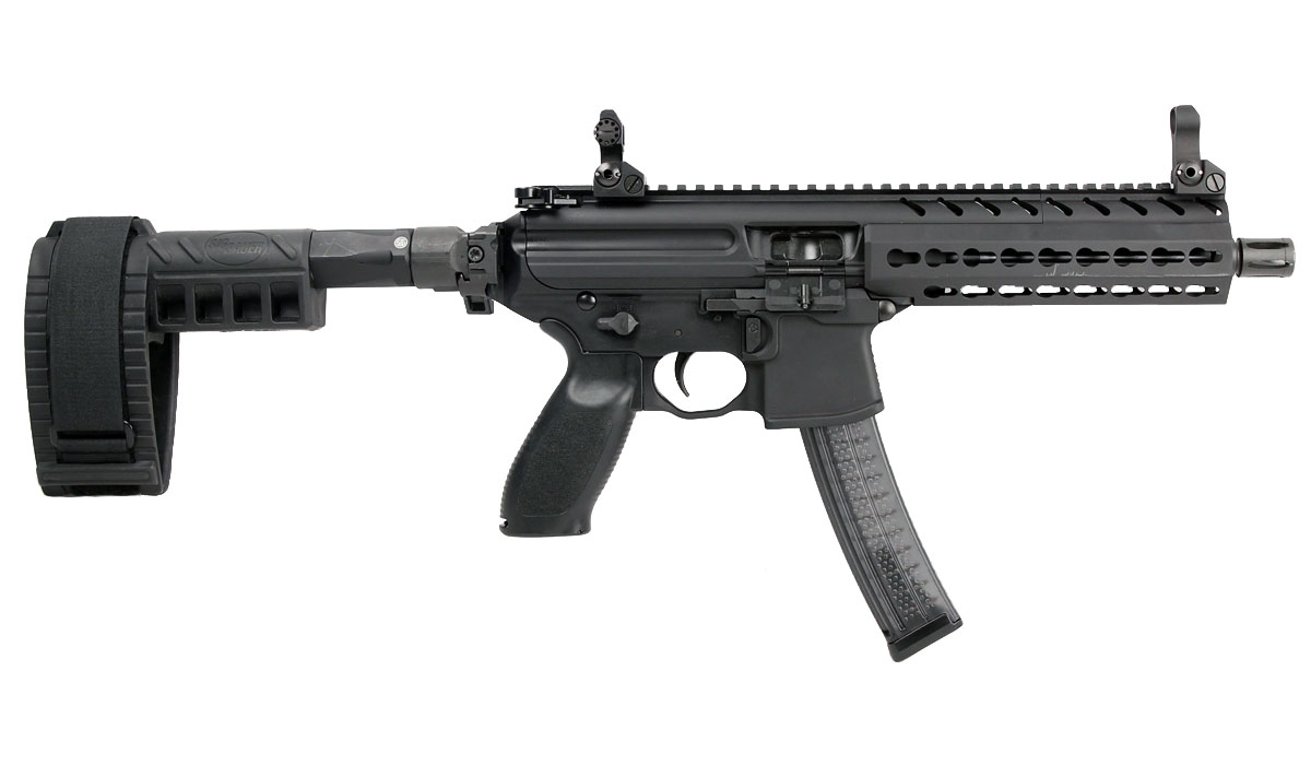 Sig Sauer MPX Pistol W/Stabilizing Brace, Keymod, 9mm - USED - Top Gun ...