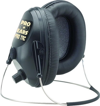 Pro-Ears Electronic Pro Tac 300 Behind the Head or Helmet - BLACK - Top ...